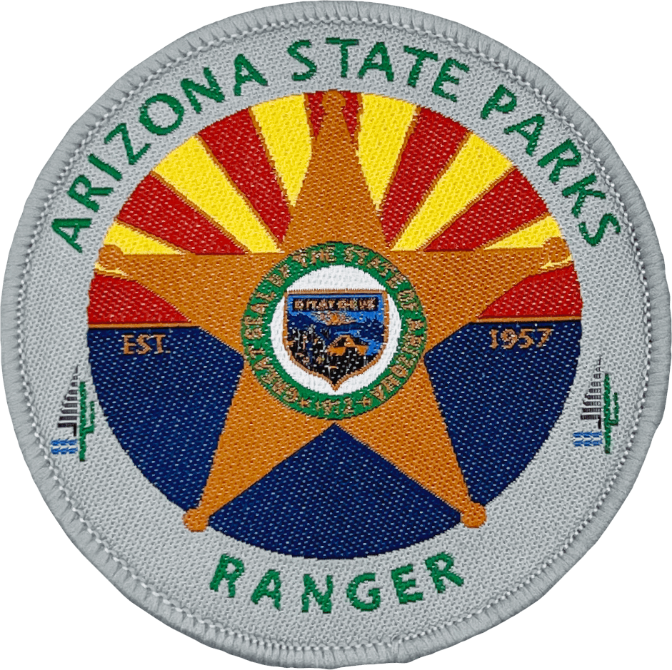 Arizona Police Patch Reference Guide — Arizona State Parks (3 patches)